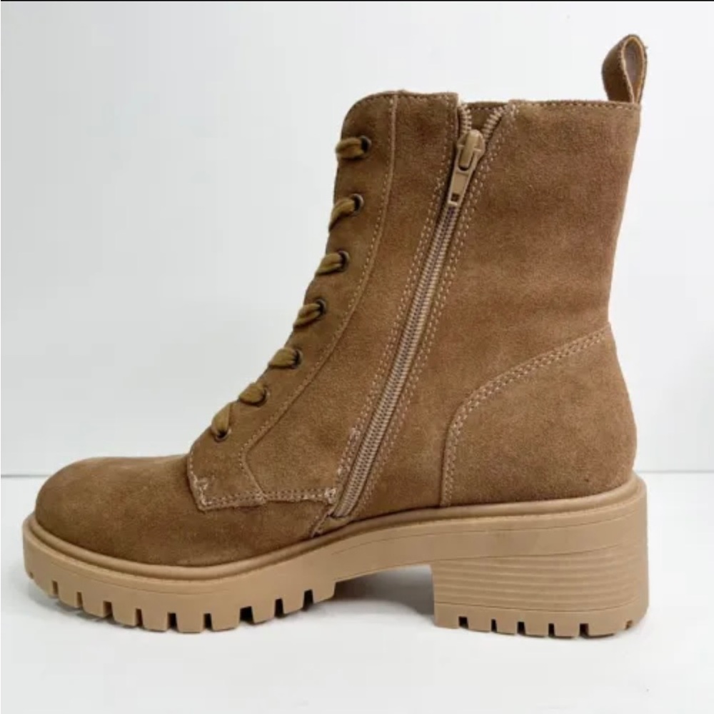 Crown Vintage Telinda Combat Boots, Women's Size 6.5 … - Gem